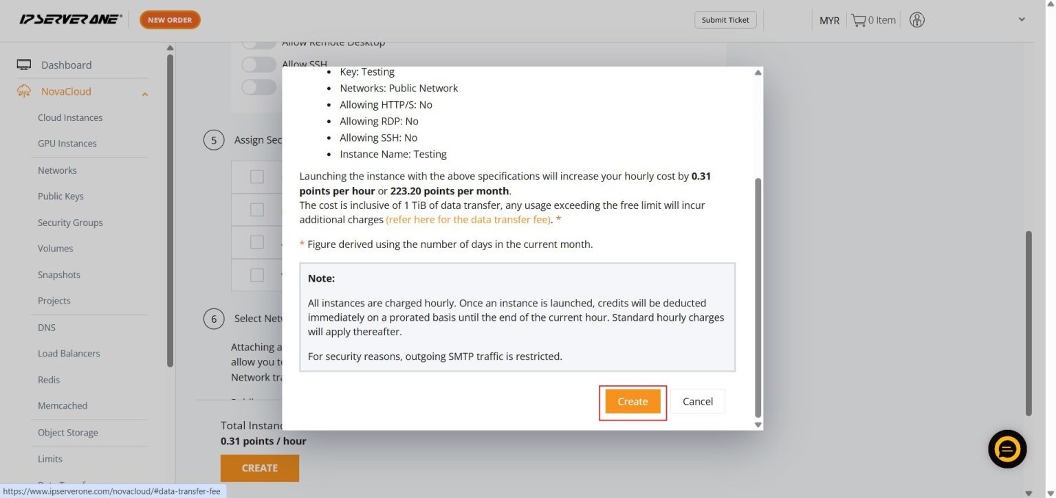 How to Create MSSQL with Create Instance from One-Click Application in ...